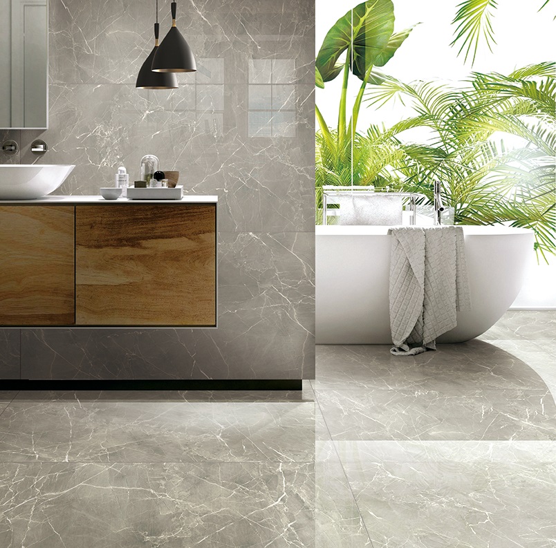 Imagine Choco Sugar Rect 60x120 Bluezone - Керамогранит Блюзон Имаджин Чоко Шугар Рект светло ...