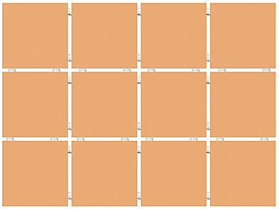 Конфетти оранжевый 30x40 1231 Плитка Керама Марацци (Kerama Marazzi ...